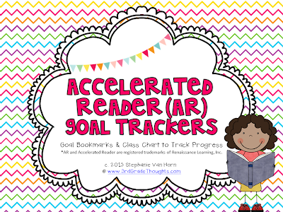 Tracking Accelerated Reader Goals in Class + Freebies | 3rd Grade Thoughts