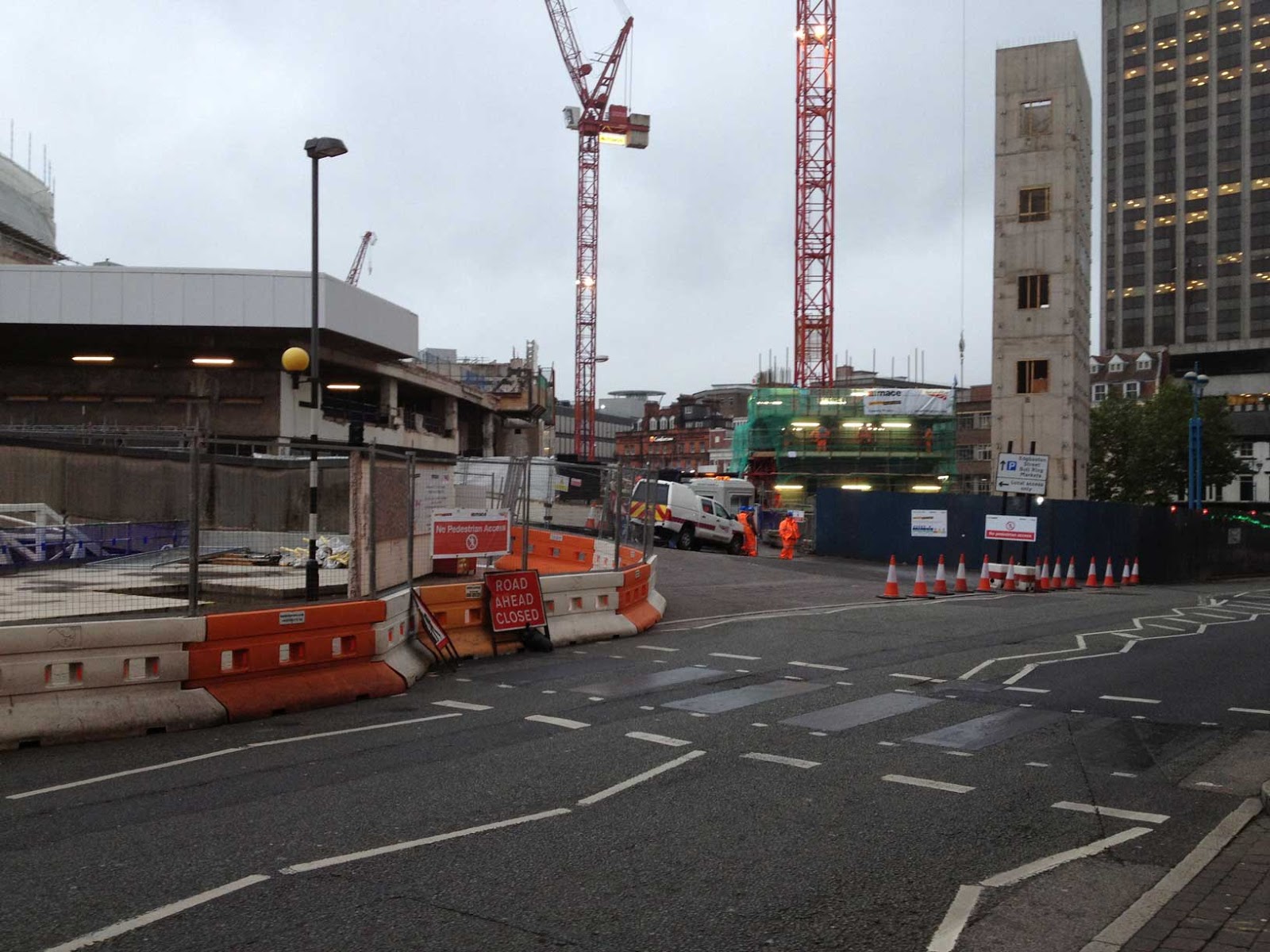 Platform alteration - New Street redevelopment update