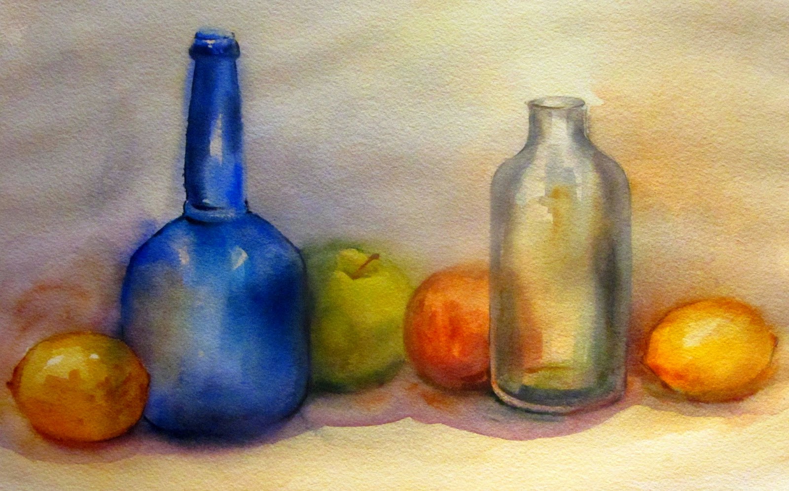 Mercè Nogueira: ACUARELAS (BODEGONES-FLORES)