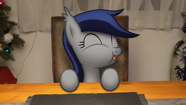 Equestria Daily - MLP Stuff!: Mango Thief (MLP in real life)