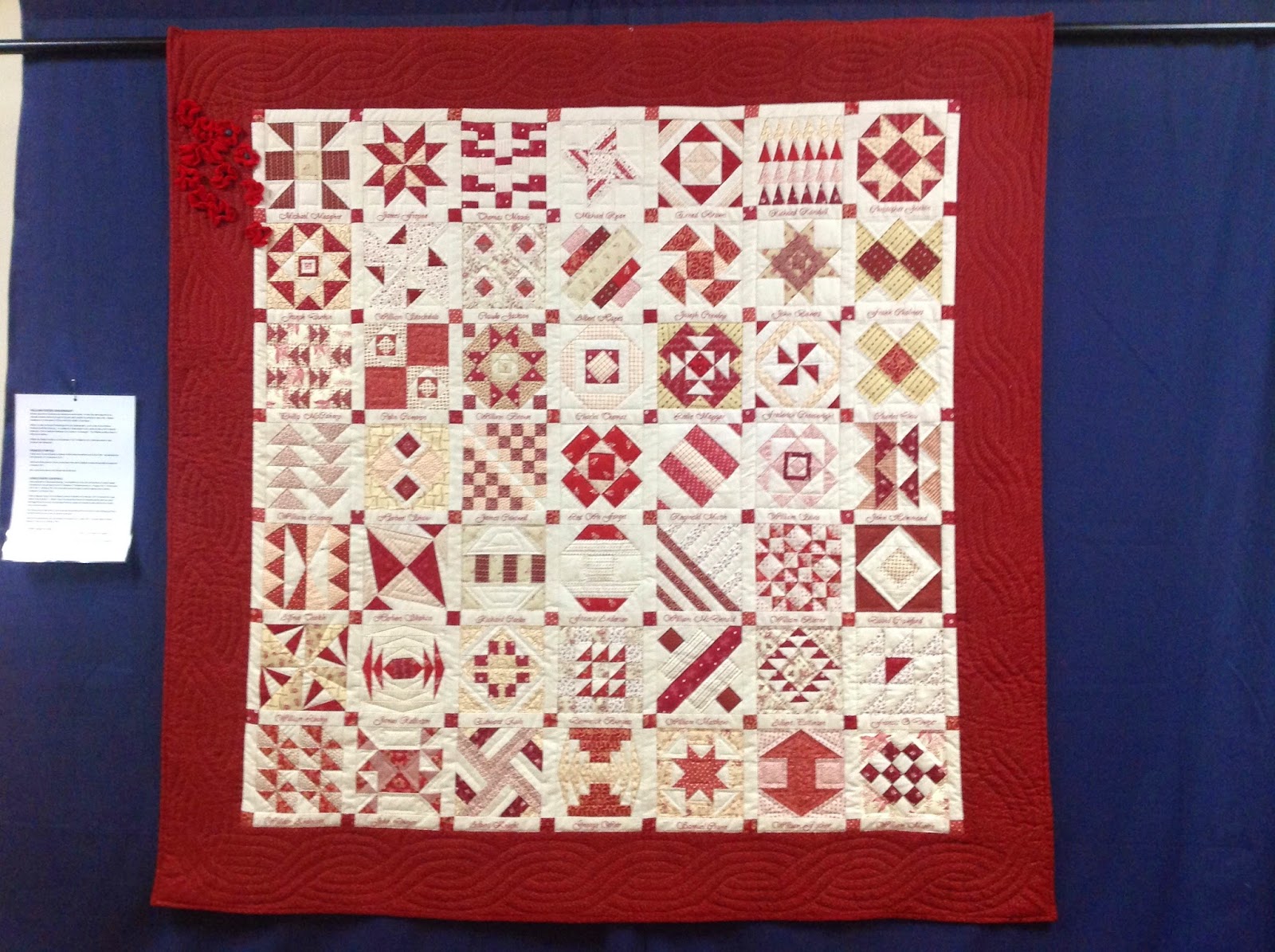 ButterZ: ANZAC DAY and our HONOUR QUILTS