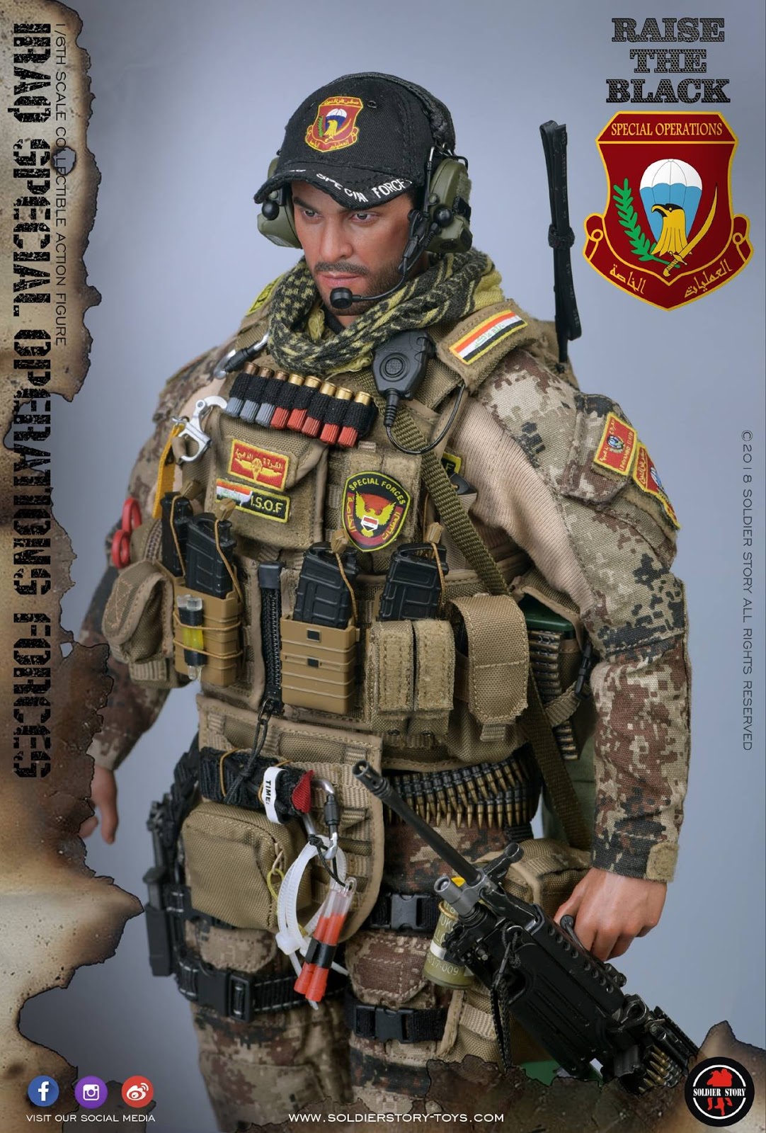 toyhaven: SoldierStory 1/6th scale Iraq Special Operations Forces “ISOF ...