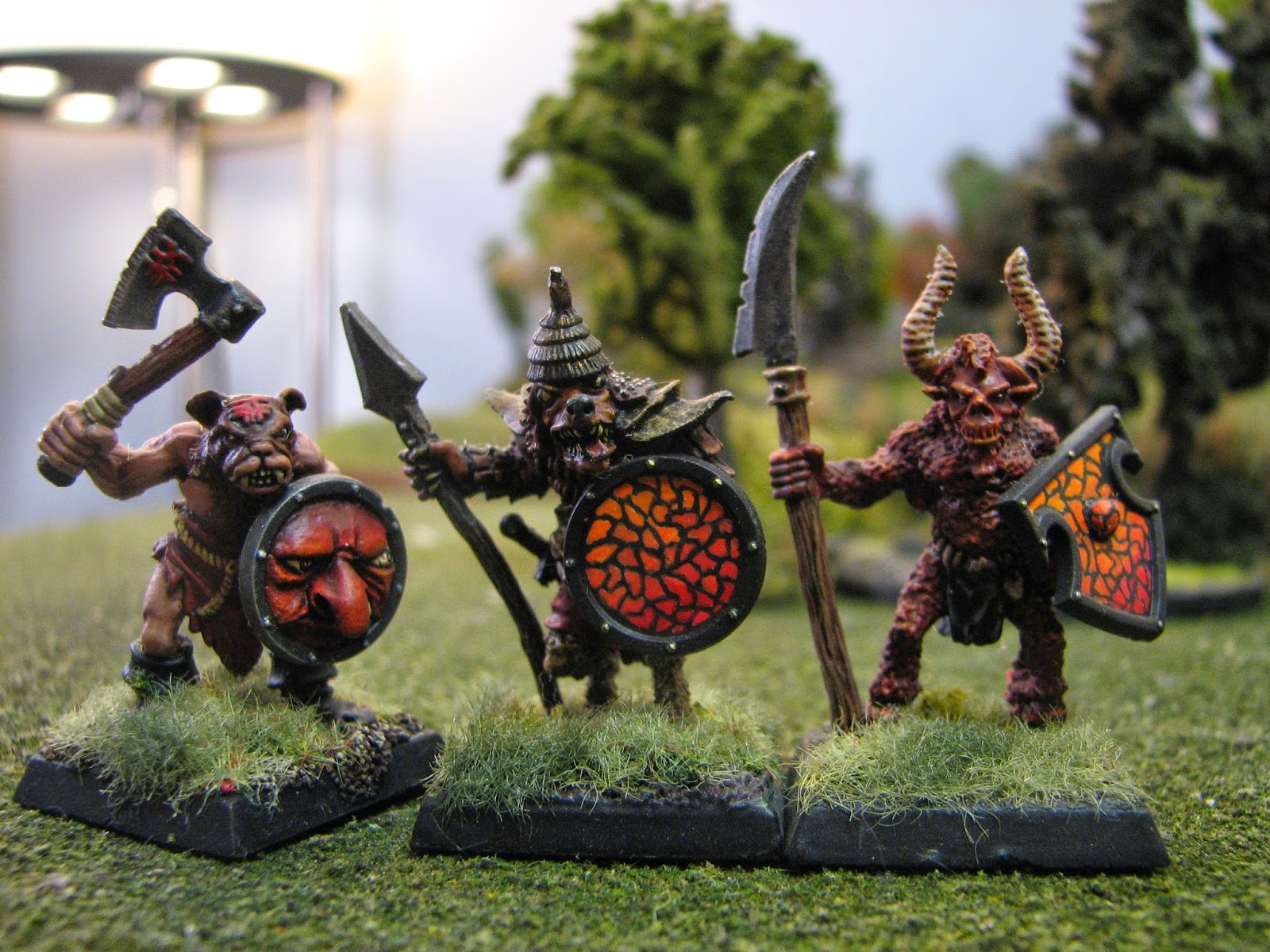 15mm Sci Fi Small Soldiers: Warhammer Realms of Chaos - Beastmen ...