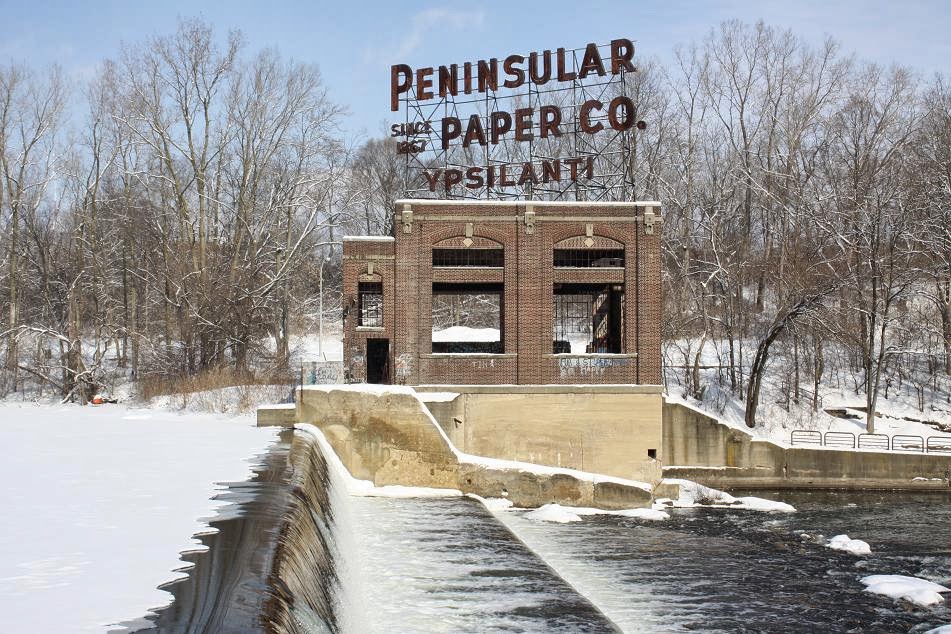 Michigan Exposures: More Shots of the Peninsular Paper Power Plant