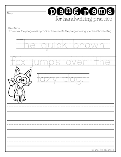 Kearson's Classroom: What is a Pangram?