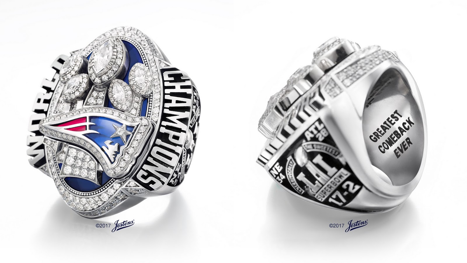 Patriots' Super Bowl LI rings have an excellent new feature