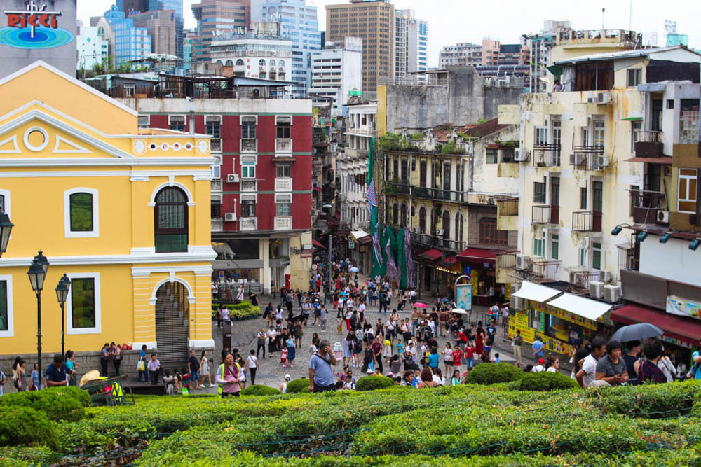 St. Paul Ruins and Museu de Macau in Monte Fort, Macau - Wander Kid ...