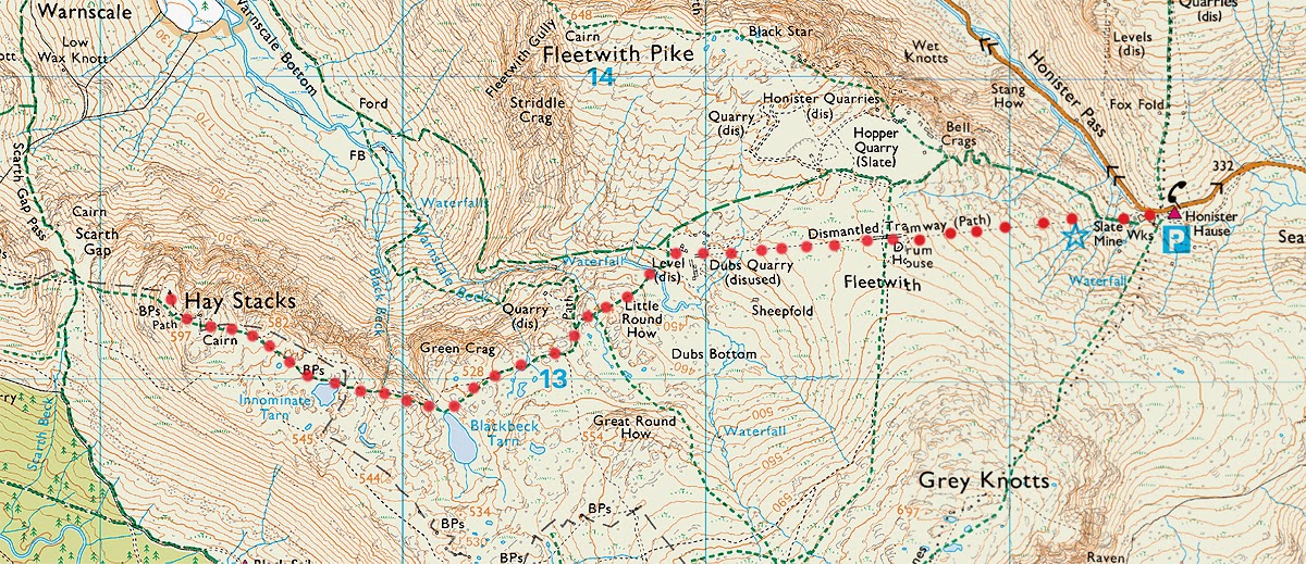 Around Scotland: HAYSTACKS & HONISTER PASS