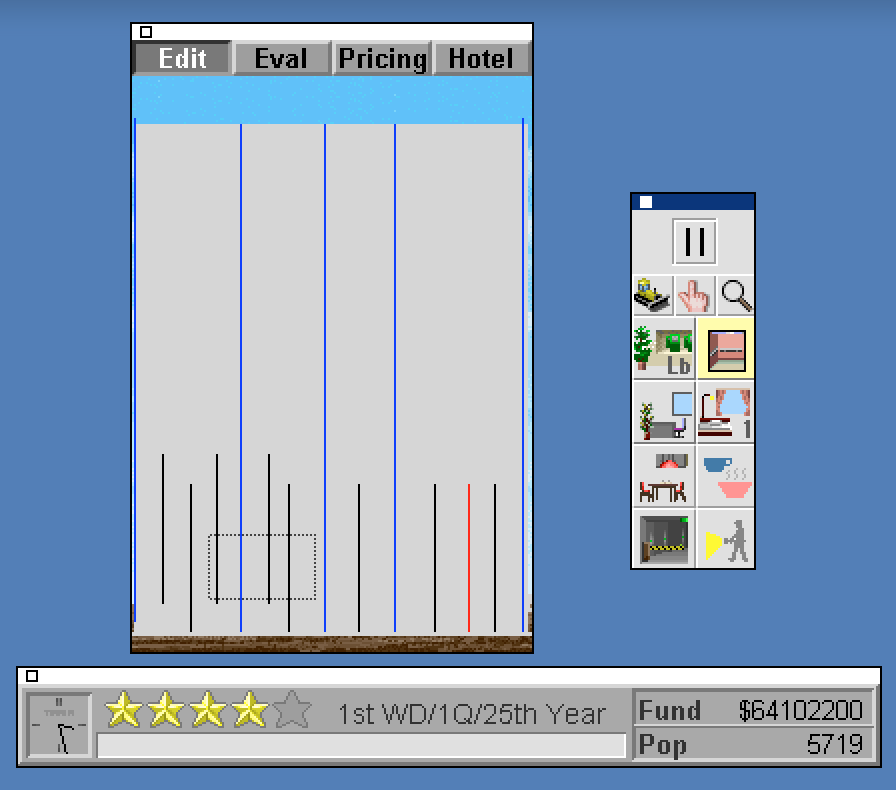Juegos Viejunos: Sim Tower (Maxis / OPeNBooK 1994) para PC/MAC