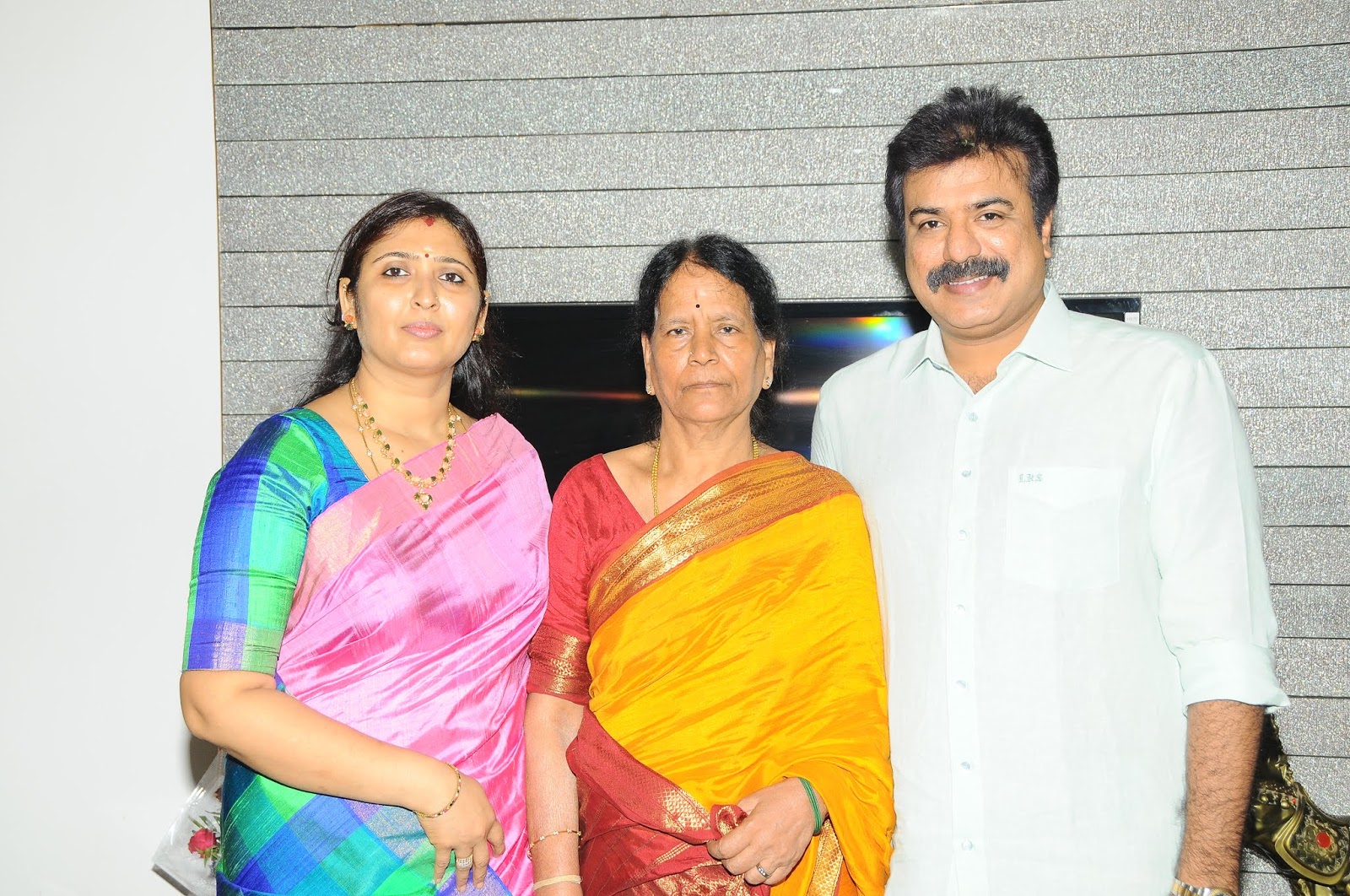 Movie Producer K Sudhish Family Photos