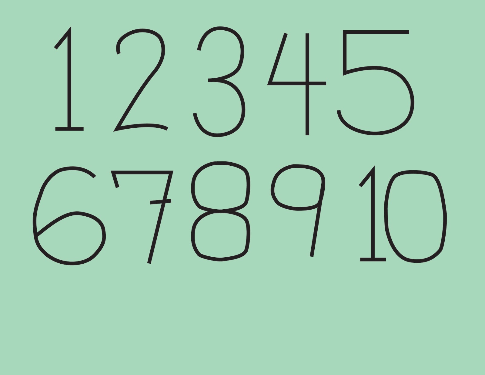 Ryan Tregoning: Stroke Numbers