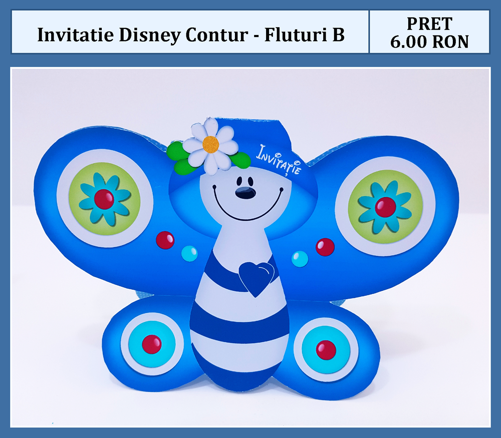 BebeStudio11.com - Invitatii Nunta‎ si Botez: Invitatii Botez - Fluturi ...