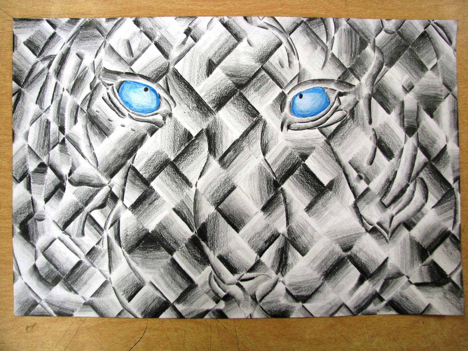 Shattered Values Art Lesson