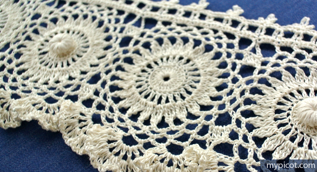 Ergahandmade: Crochet Edging + Diagrams + Free Pattern Step By Step