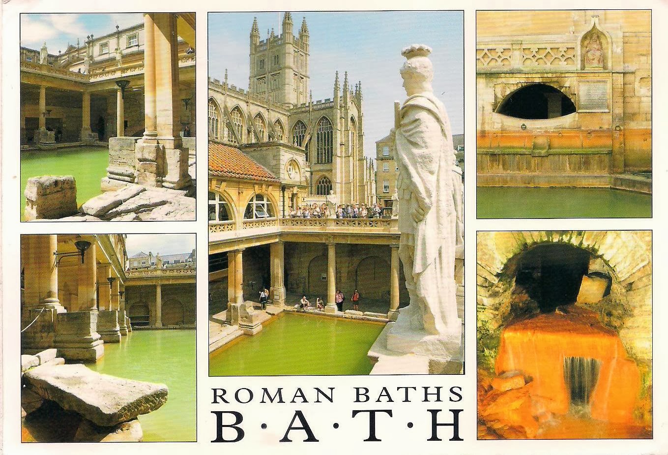 MY UNESCO WHS POSTCARDS COLLECTION: UNITED KINGDOM - City of Bath