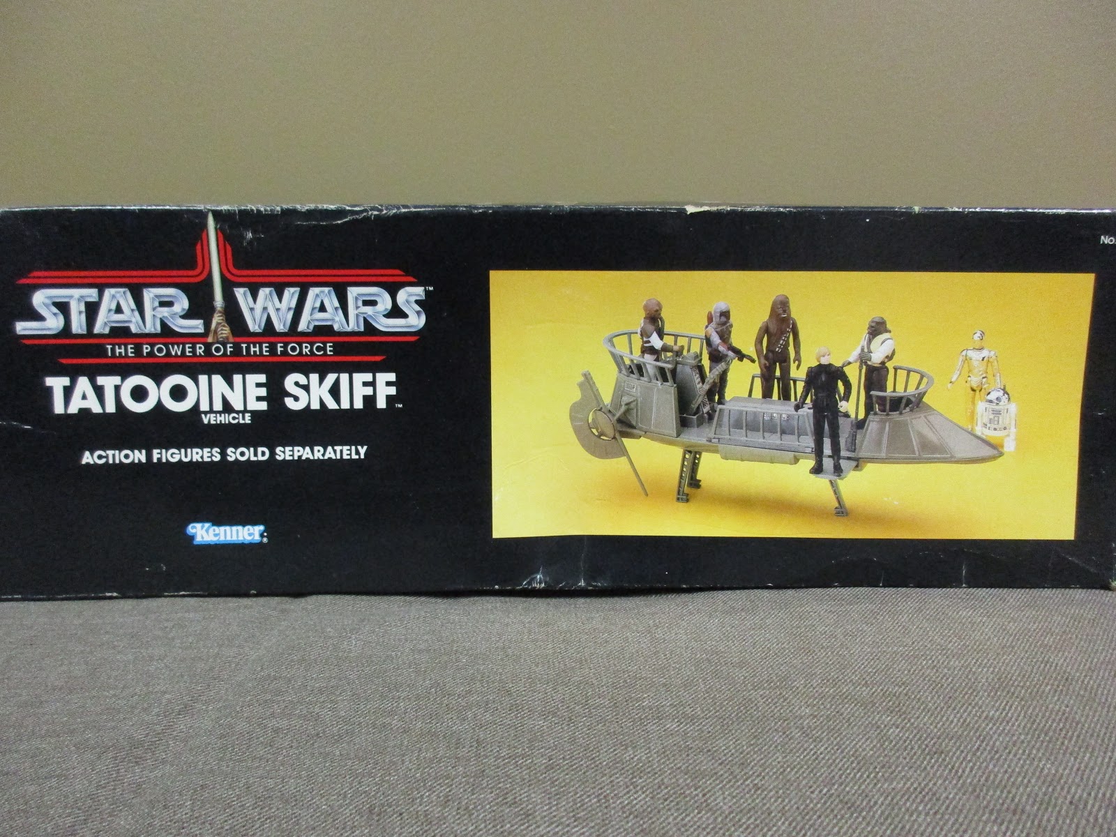 Vintage Kenner Star Wars Toys: Tatooine Skiff Vehicle