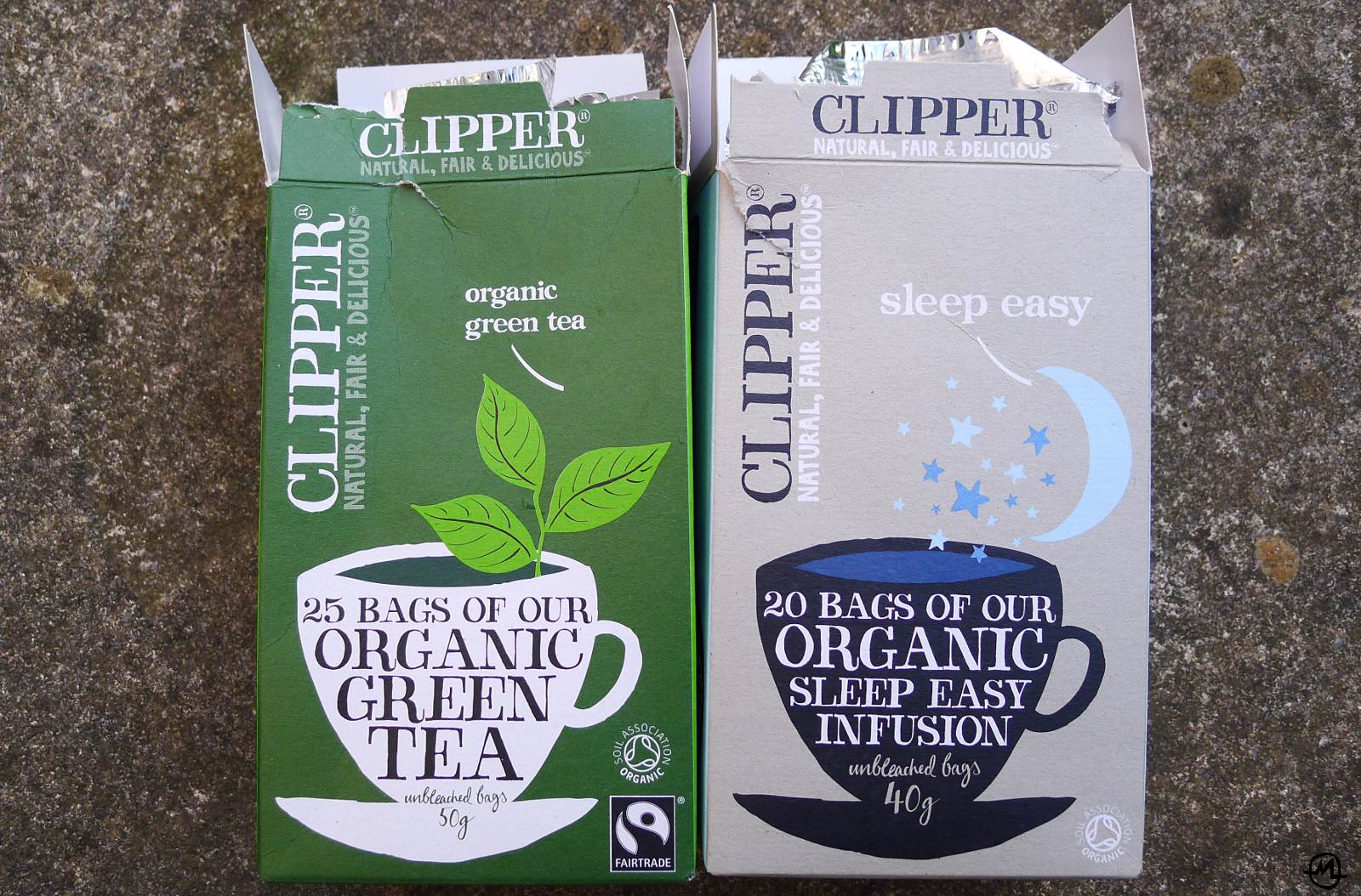 Please Try Harder: Clipper tea - Green vs Sleep Easy