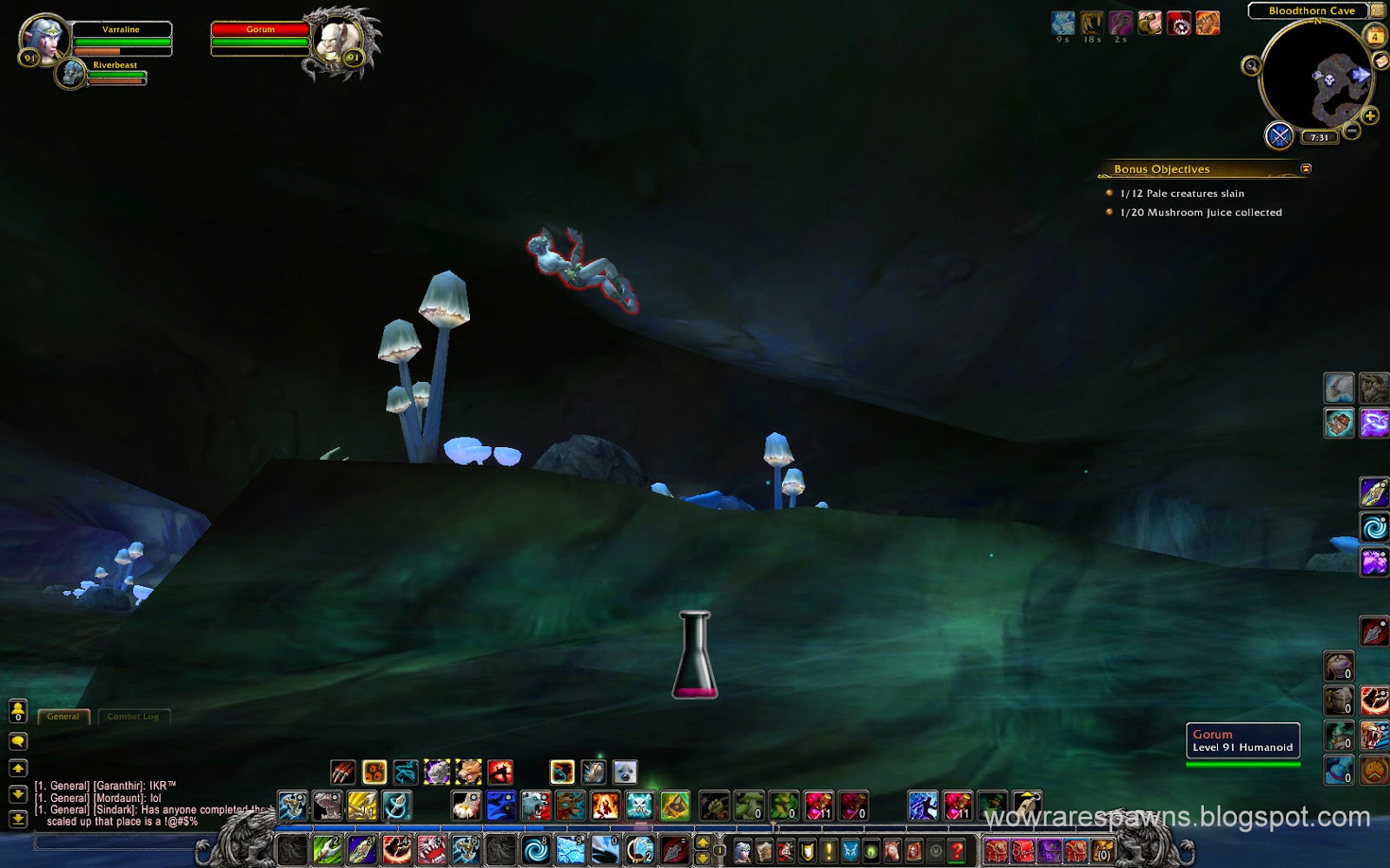 WoW Rare Spawns: WoD: Shadowmoon Valley Screenshots, Rares & Hunter Pet ...