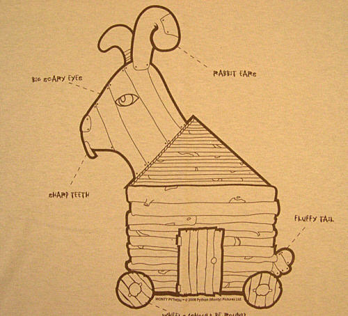 "Knights of Ni" Clan pages: The Trojan Rabbit