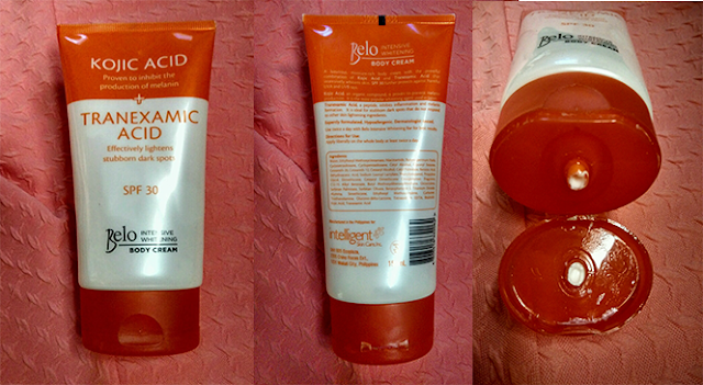 BELO ESSENTIALS: BELO INTENSIVE WHITENING BODY CREAM & BELO SUN EXPERT ...