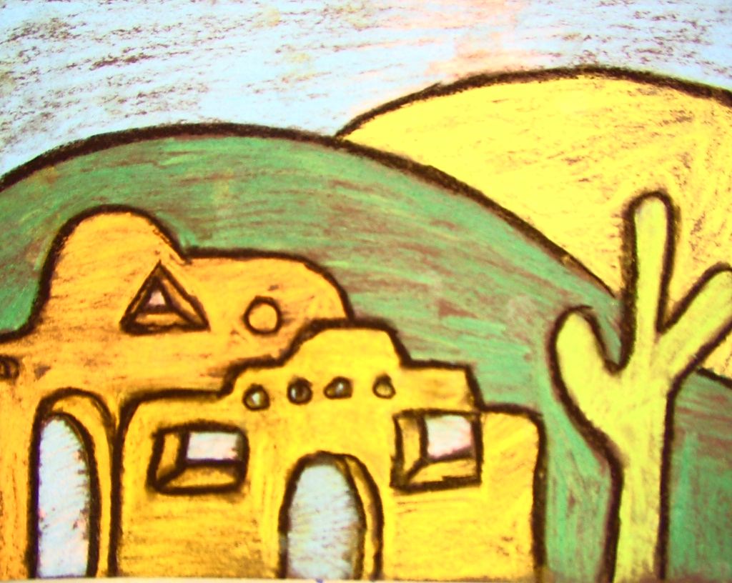 Primary Art: Adobe Lesson