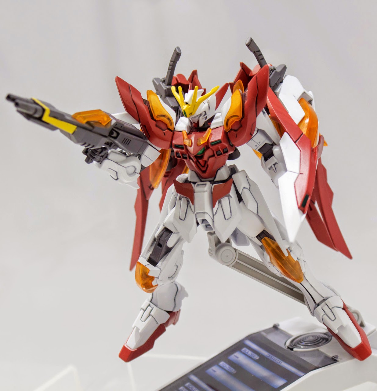 GUNDAM GUY: HGBF 1/144 Wing Gundam Zero Honoo - On Display @ World ...