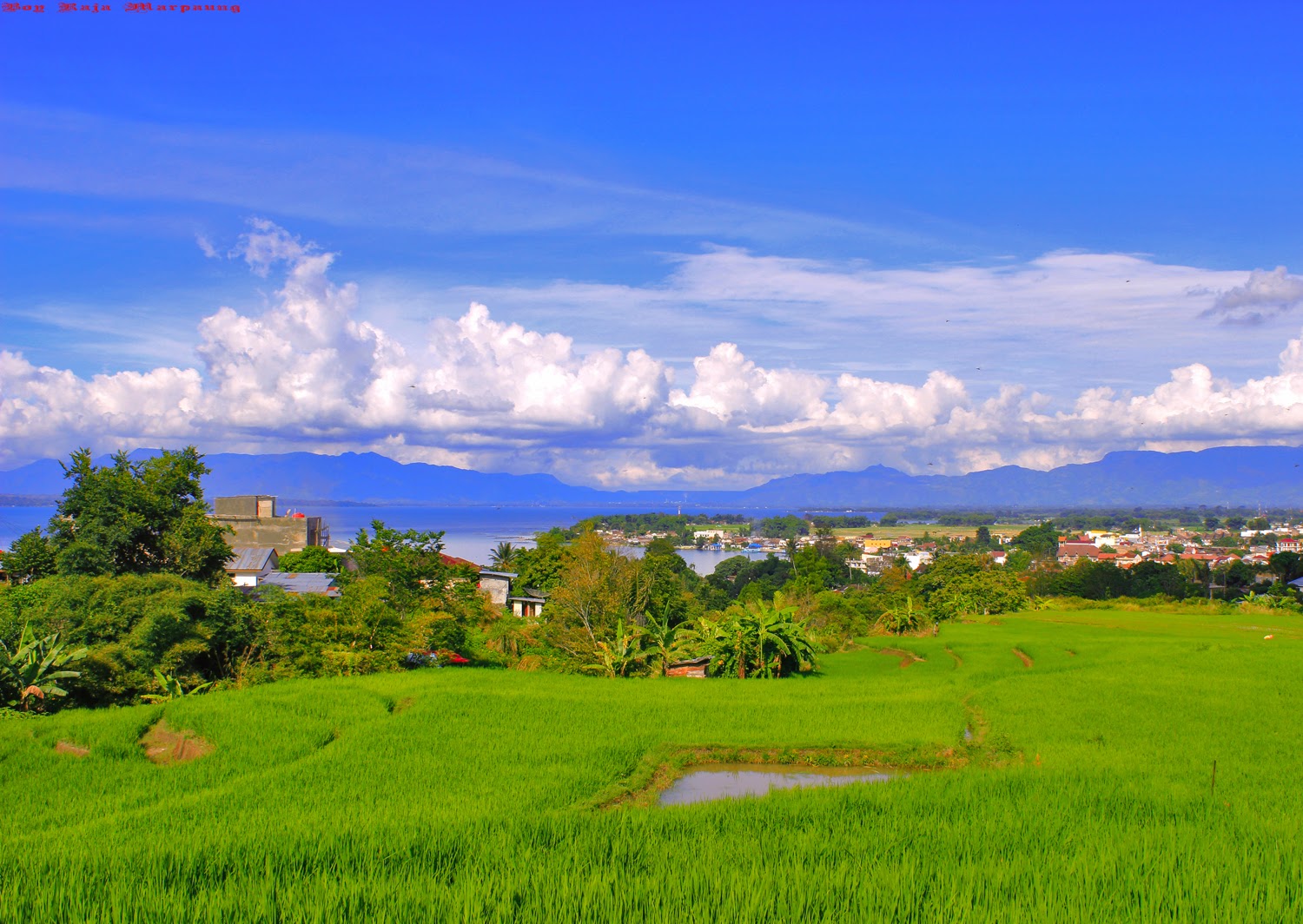 Kota Balige di Lihat Dari Sekolah Bintang Timur Balige ~ KANTOR HUKUM