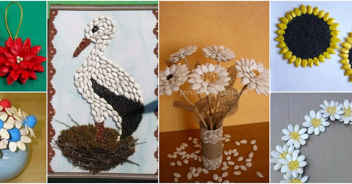 11 Espectaculares adornos decorativos hechos con semillas de calabaza ...