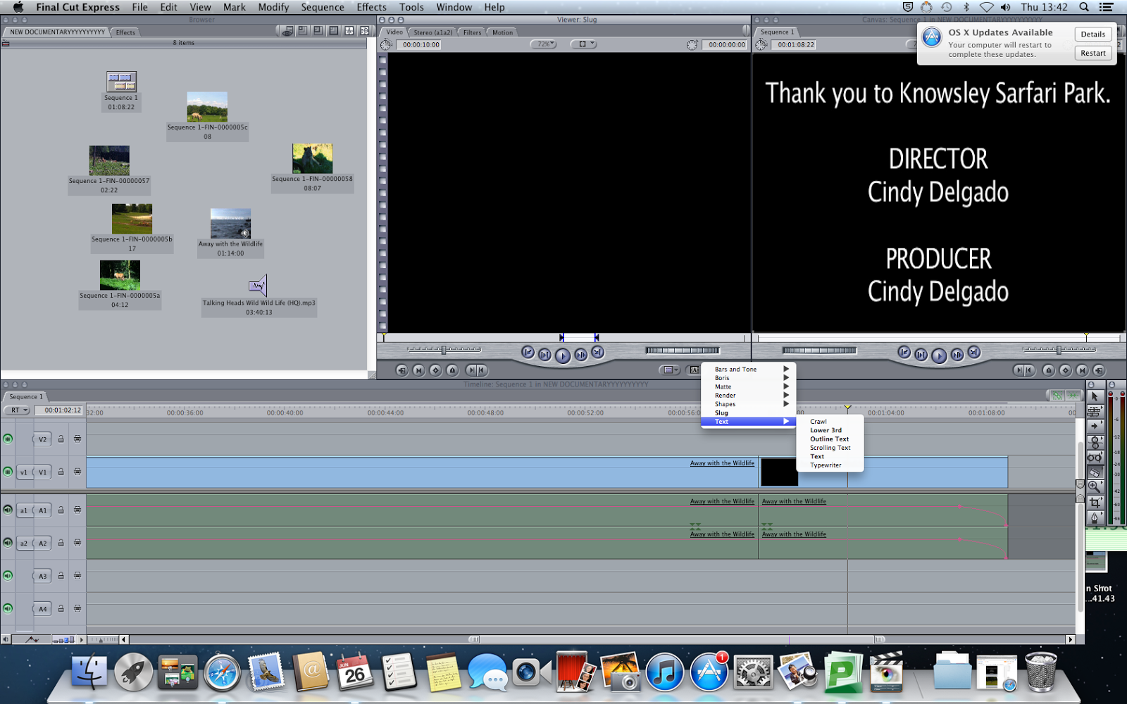 Factual Programme Production Television