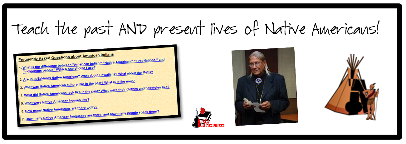 Raki's Rad Resources: True Facts About Native Americans and First Nations