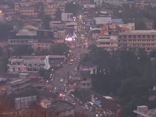 View Of Pathanamthitta Town from Chuttippara - TravelersOutlook ...