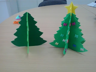 El Blog de la Profe Isa: Manualidad - Árbol de Navidad