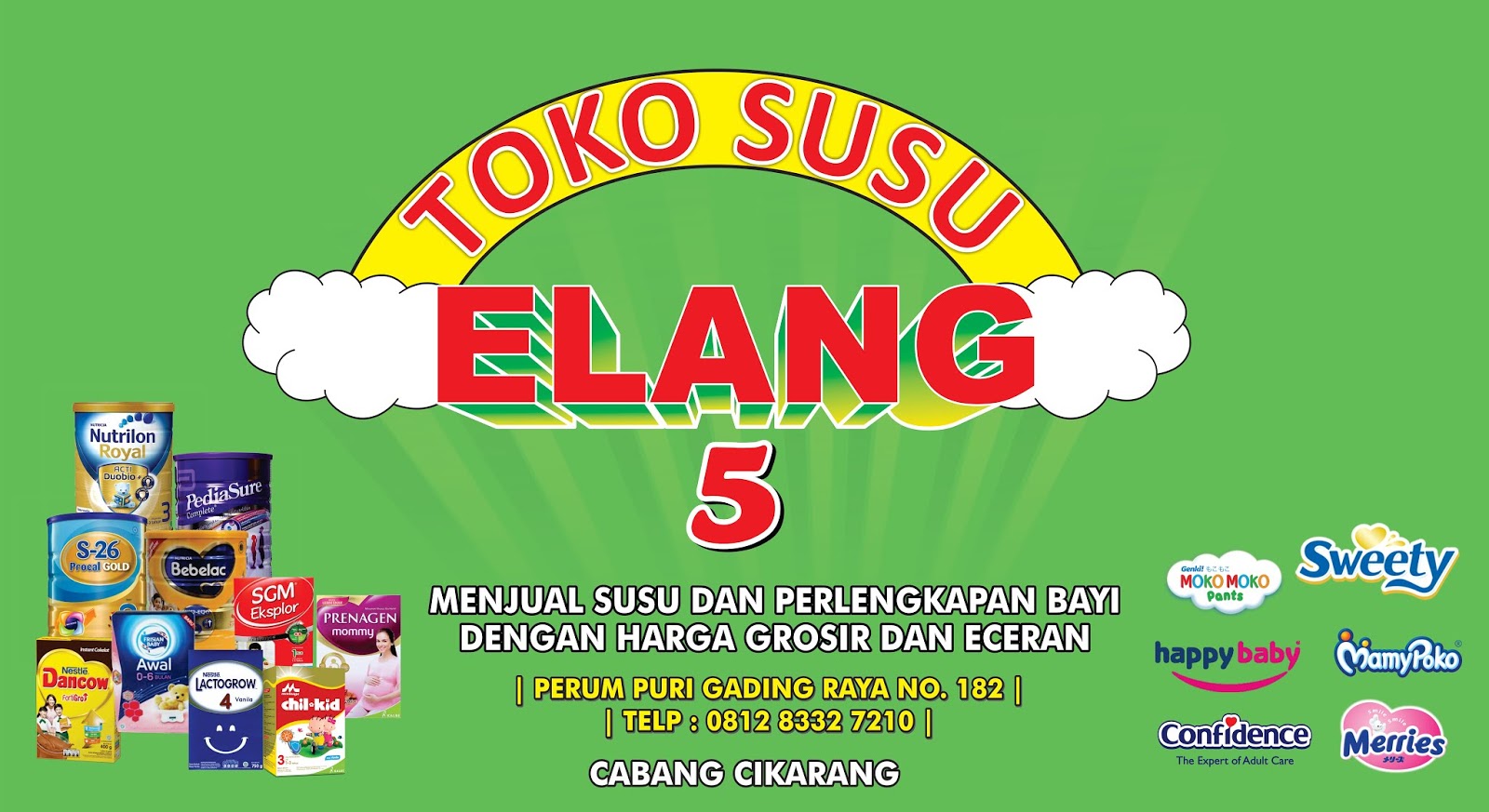 SPANDUK TOKO SUSU ELANG - Agen87
