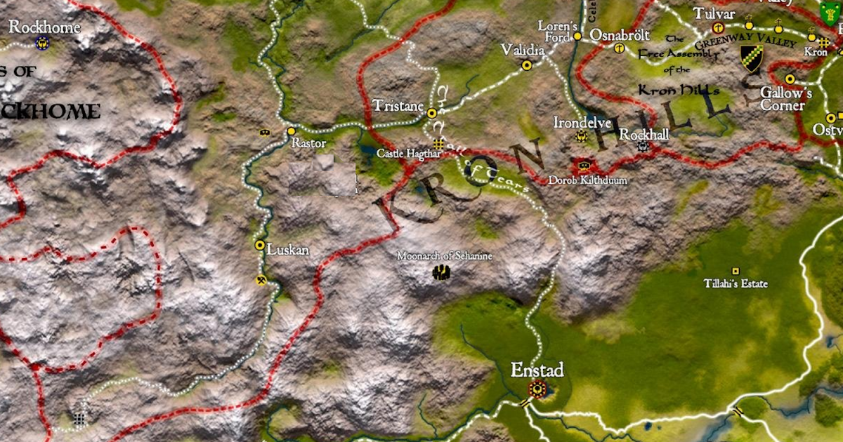 Sleet's GreyHawk Campaign: Maps of GreyHawk