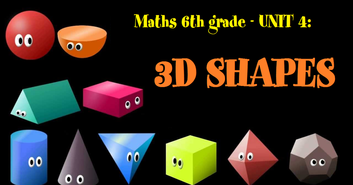 6th grade: 3D Shapes
