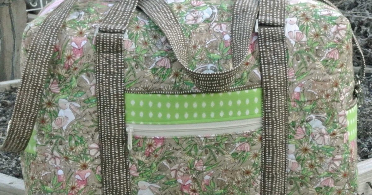a notion to sew: Round Trip Duffle Bag