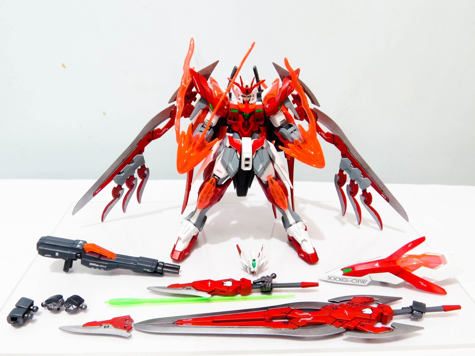 Build and Shoot: WING GUNDAM ZERO HONOO: FLAME ON
