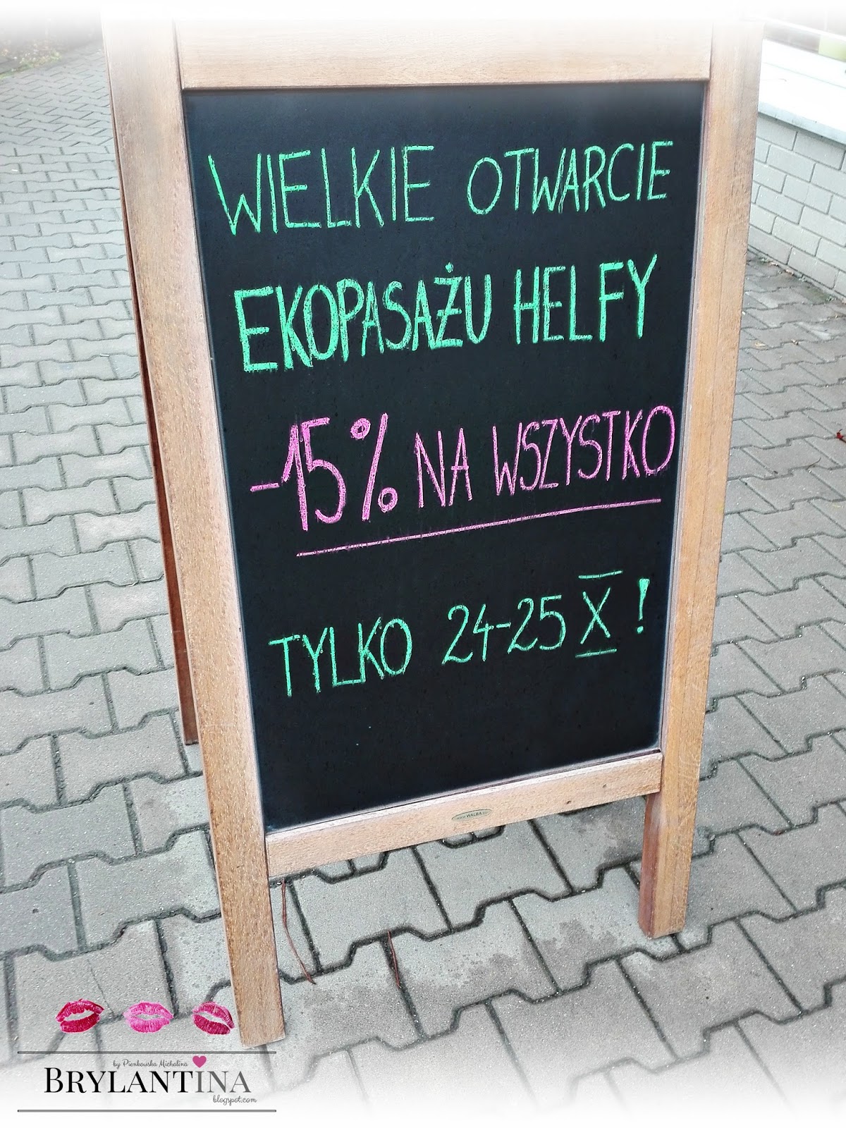 Blog Brylantina: Otwarcie Pierwszego Sklepu Helfy w Warszawie | 10 lat ...