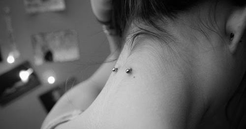 Be Pierced: Nape Piercings - Back Of Neck Piercings