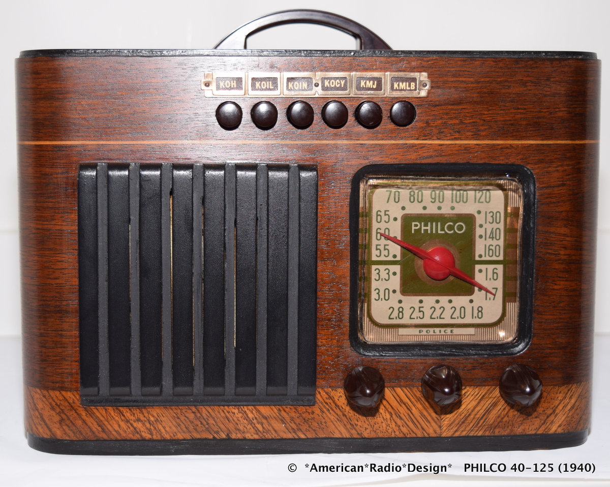 *American*Radio*Design* - - Deco-Mid Century, Retro Styled Vintage Tube ...