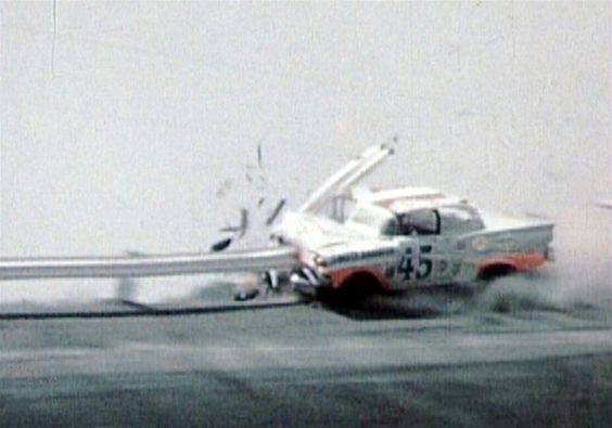 Just A Car Guy: Eddie Pagen - Darlington 1958 - he came out of this ...