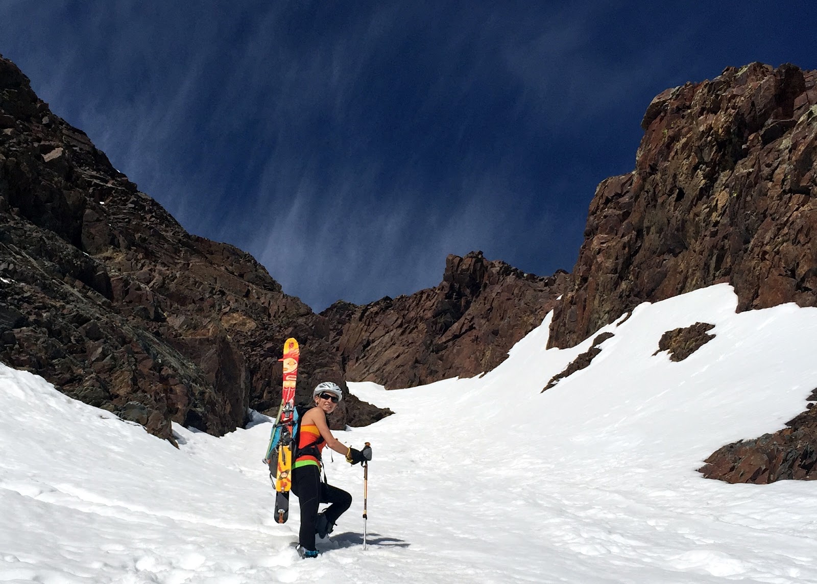 wasatch and beyond: Pipeline Couloir