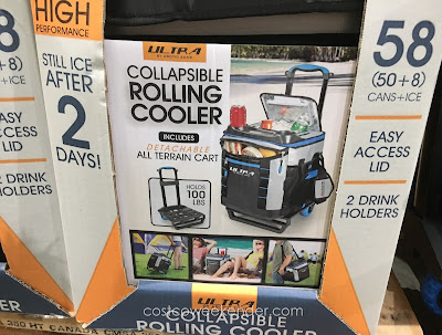 California Innovations Arctic Zone Ultra Collapsible Rolling Cooler ...