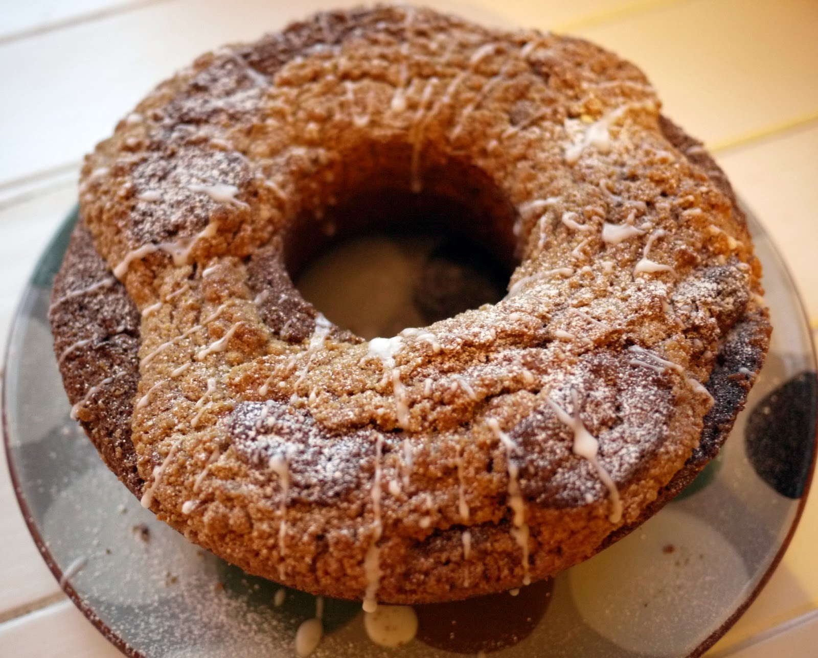 What Kate Baked...and baby!: Streusel Pecan-Coffee Cake with Puro Coffee
