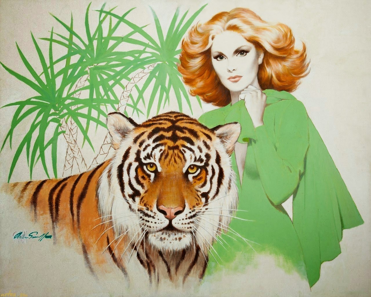 Amazing Vintage Pin-Up Art by Arthur Sarnoff