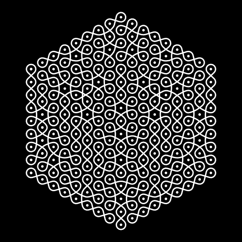 The Crooks in the Lot: Hindu Chalk Art I: kolam, rangoli, etc.