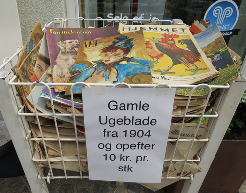 Madames huskeblog: Gamle reklamer og ugeblade