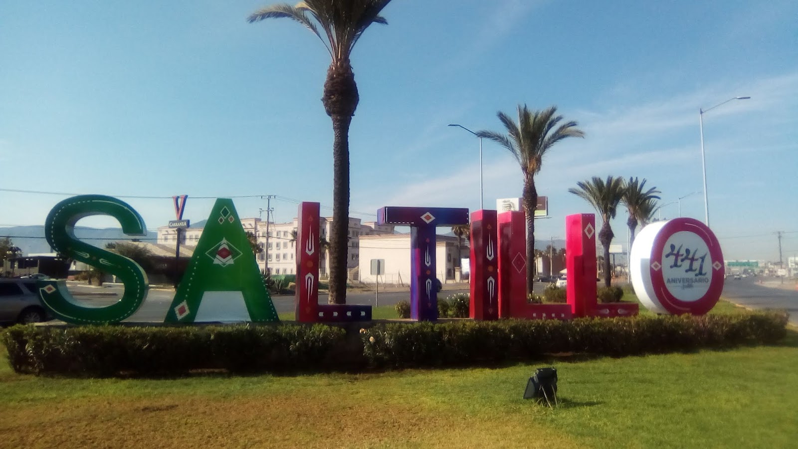 Conoce Saltillo: Letrero Saltillo del 441 Aniversario