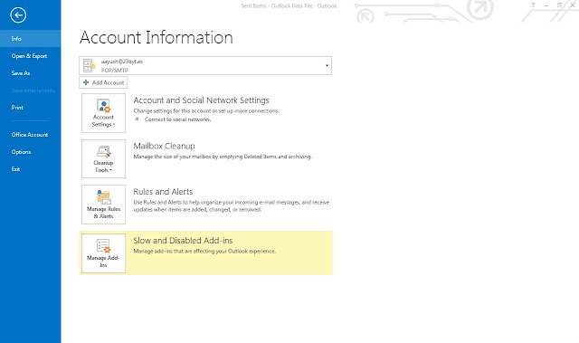 Create password on your Microsoft Office Outlook 2007, 2010, 2013 or ...