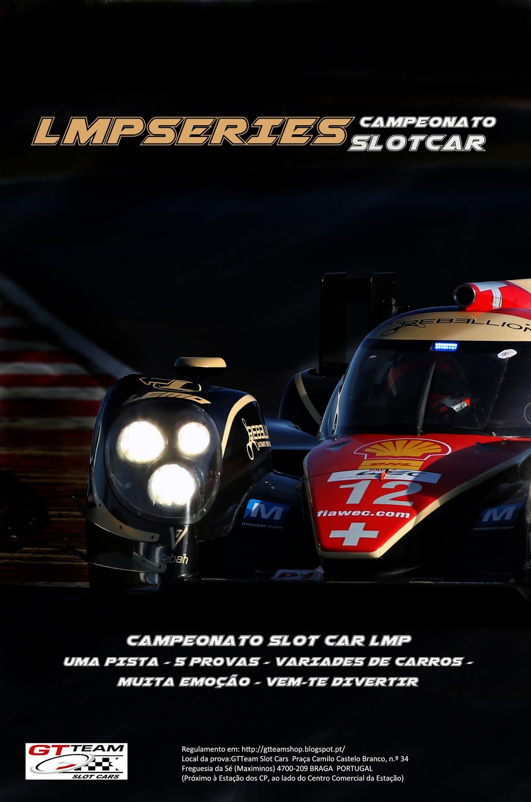 GTTEAM Slot Shop: DIVULGAÇÃO: PRÓXIMO CAMPEONATO LMP SERIES